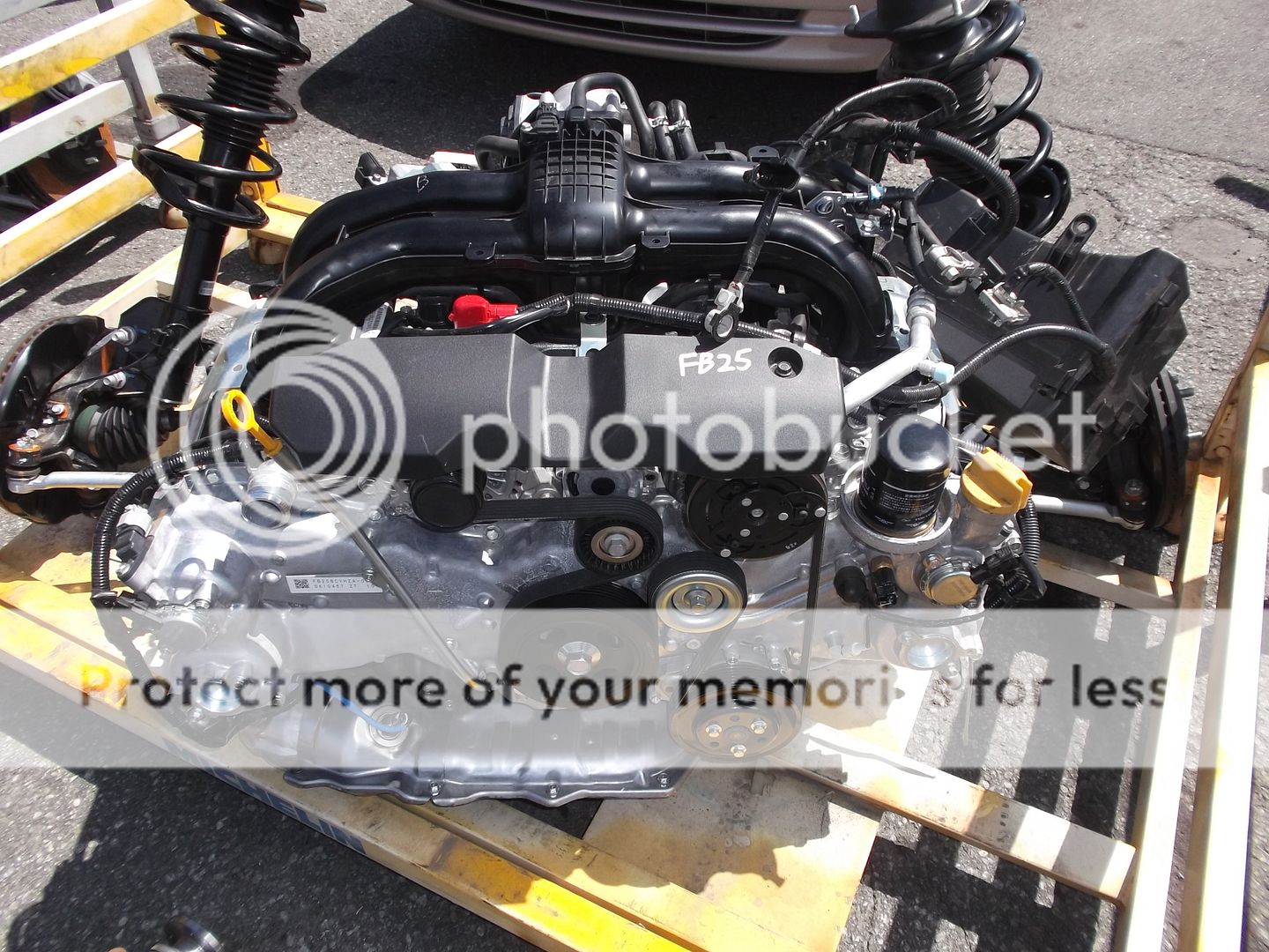 brand new jdm engine fb25 subaru forester , complet swap | Subaru ...